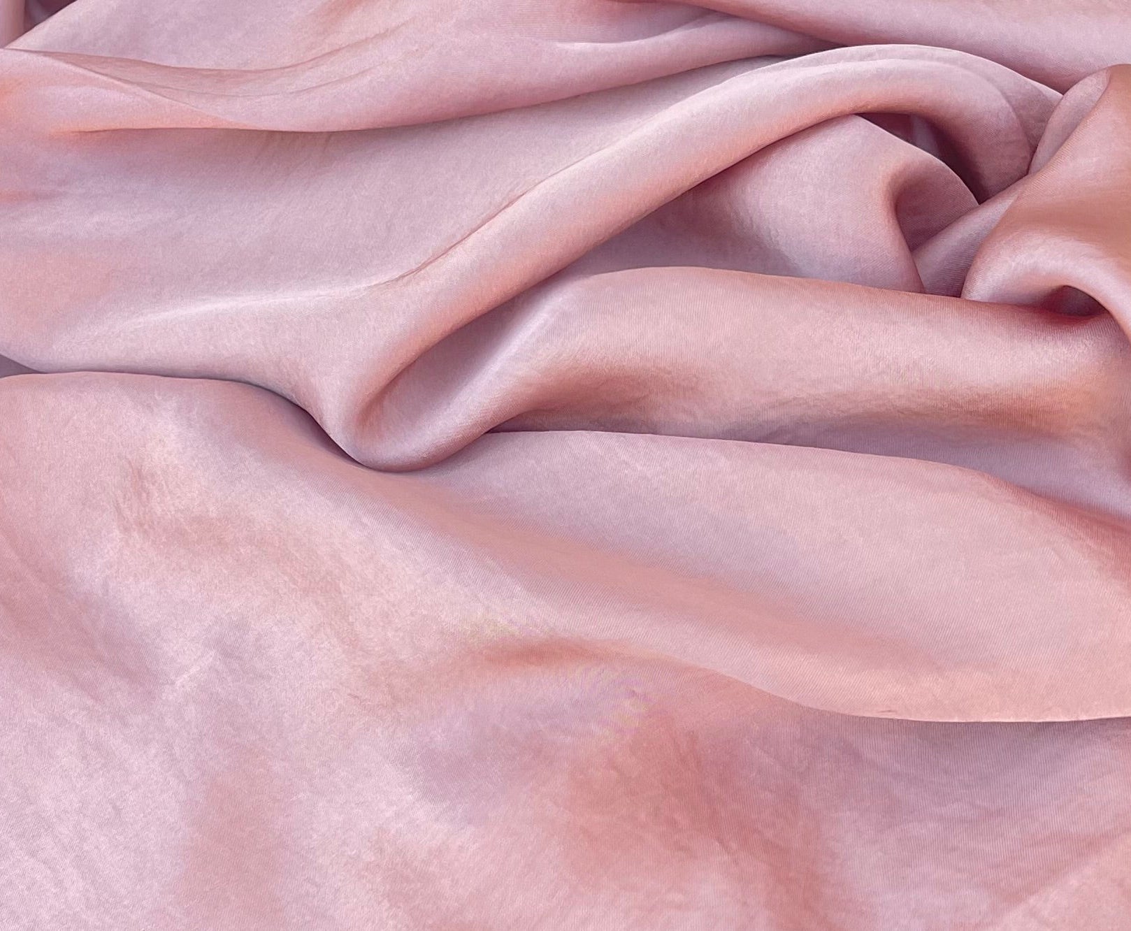 Lightweight satin fabric by the yard - Baby Pink solid color ...