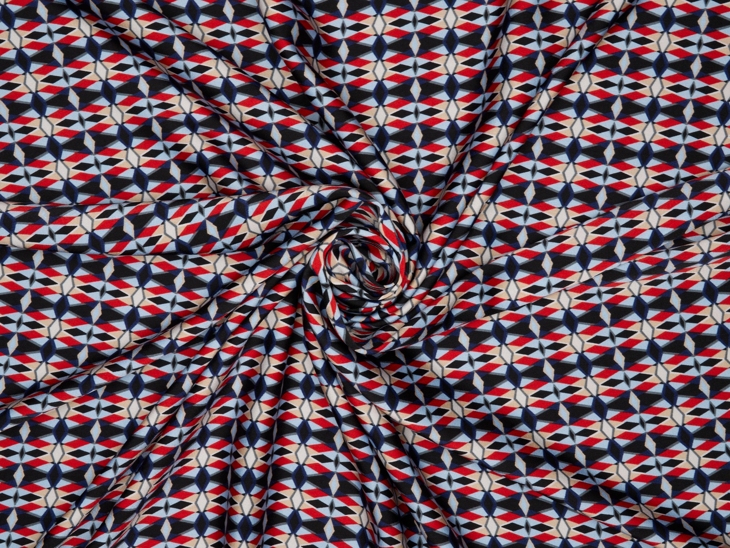 Satin fabric by the yard - Dainty motif Diamond pattern – MONSAR FABRICS